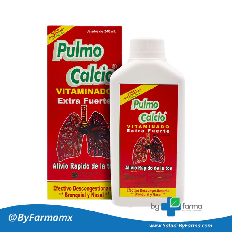 Pulmo Calcio Jarabe – Salud By Farma